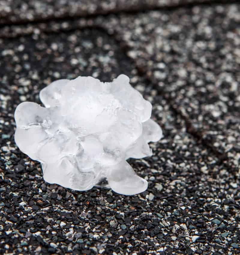 Inspecting your Roof After Hail Damage | Elite Roofing